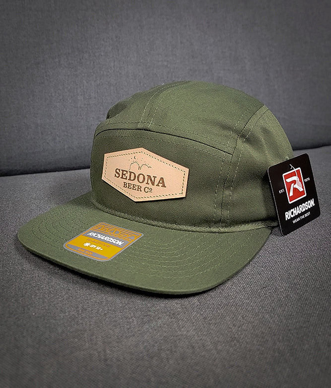 SBC Leather Patch Hat (Army Green) – Goodfellas Merch
