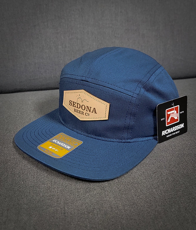 SBC Leather Patch Hat (Navy) – Goodfellas Merch