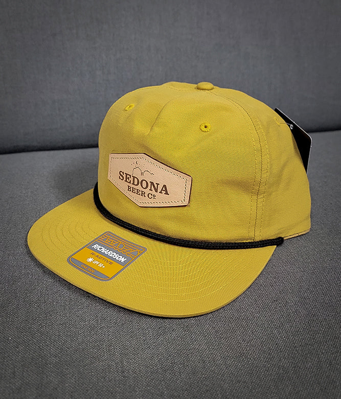 Sunset Arch Patch Hat (Gold/Black) – Goodfellas Merch