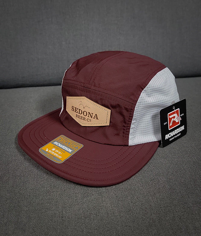 SBC Rectangle Patch Hat (Maroon-Glacier Grey) – Goodfellas Merch