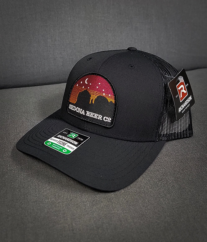 Sunset Arch Patch Hat (Black) – Goodfellas Merch