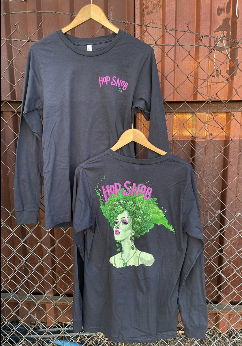 Hop Snob IPA Unisex Long Sleeve Tee (Dark Grey) – Goodfellas Merch