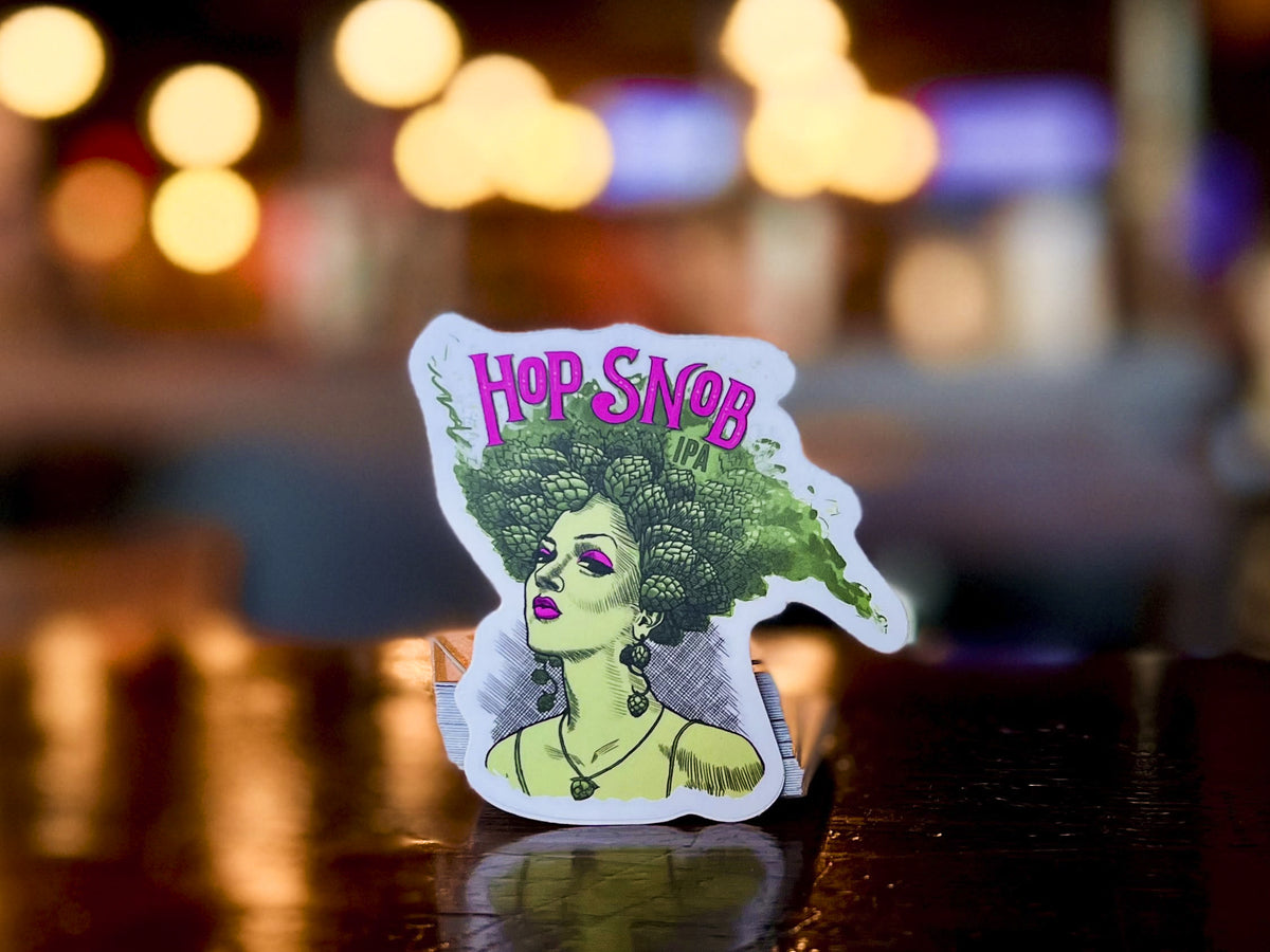 Hop Snob IPA Sticker – Goodfellas Merch